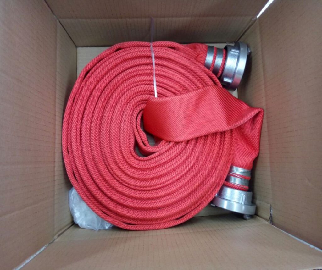 Rubber Lined Fire Hose - firefighting equipment, non-percolating ...